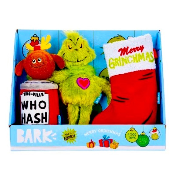 Barkbox | Dog | Merry Grinchmas Bark Plush Dog Toy Variety Pack | Poshmark